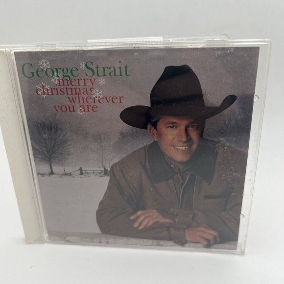 Media | George Straitmerry Christmas Wherever You Arecd1999 Mca Cd45 ...